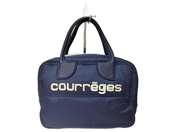 Courreges Handbags Navy blue Polyamide ref.2624158 - Joli Closet