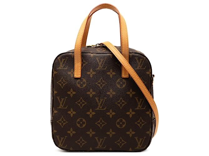 Louis Vuitton Brown Monogram Spontini Cloth Cloth ref.2628059 - Joli Closet