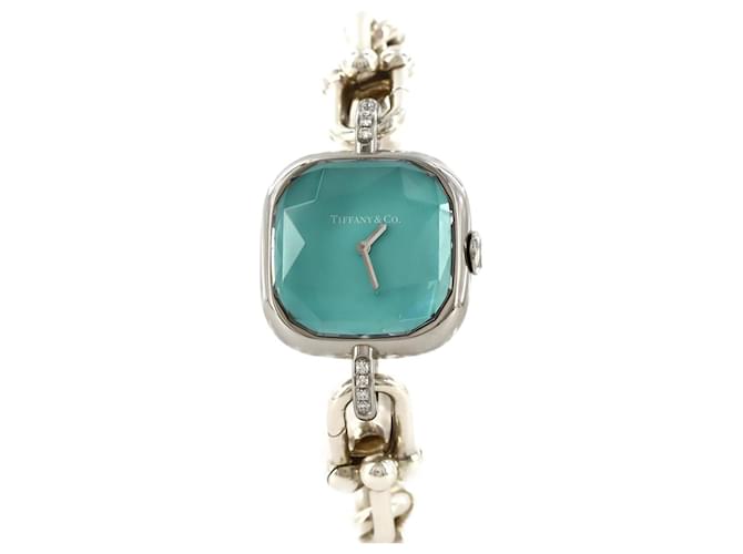 Tiffany & Co Tiffany Hardware Lug D Bracelet Small Size Stainless Steel ...