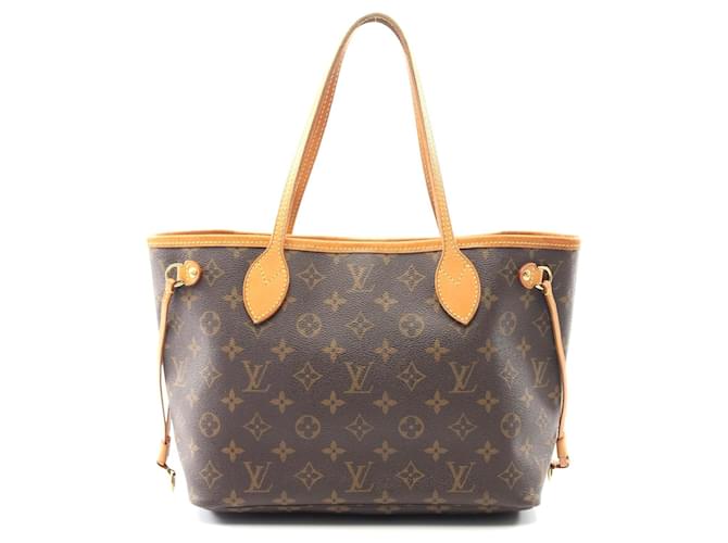 Louis Vuitton Neverfull PM Monogram Tote Bag Brown Cloth ref.2680043 ...