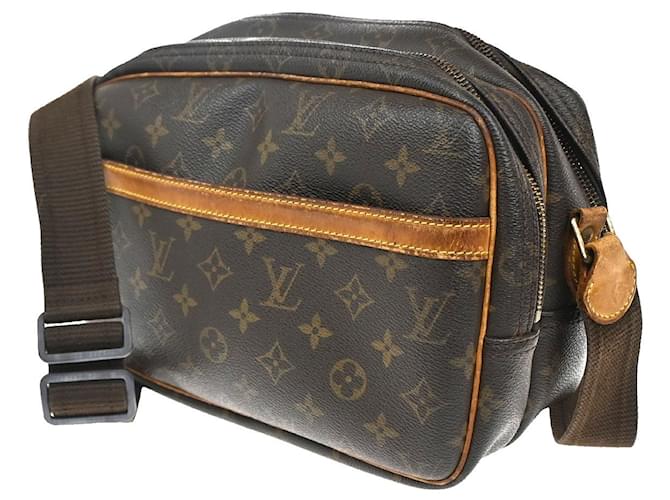 Louis Vuitton Reporter Bag Monogram Canvas PM Brown Cloth ref.2682480 ...