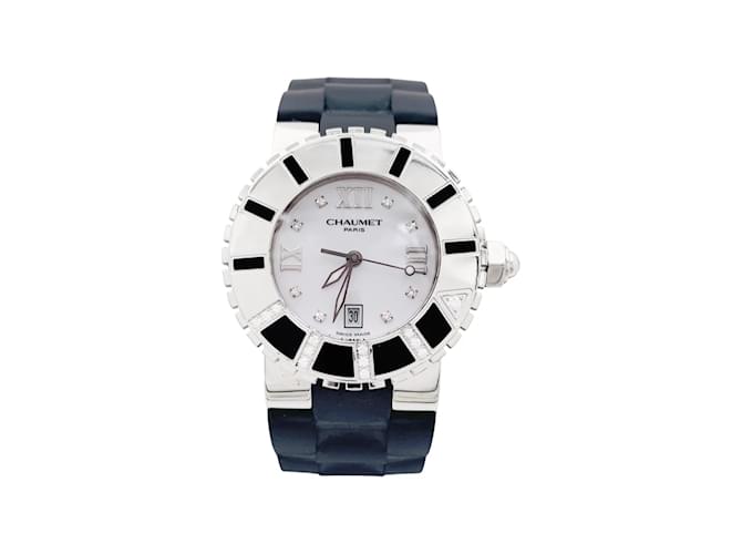 Chaumet Watch, 'Class-One', in steel and diamonds. ref.2693044 - Joli ...