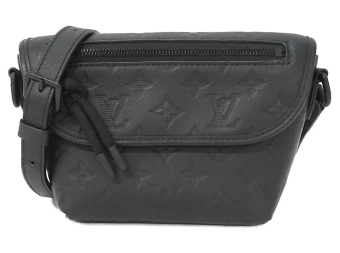 Louis Vuitton Monogram Shadow Pulse Wearable Wallet Calf Shoulder Bag ...