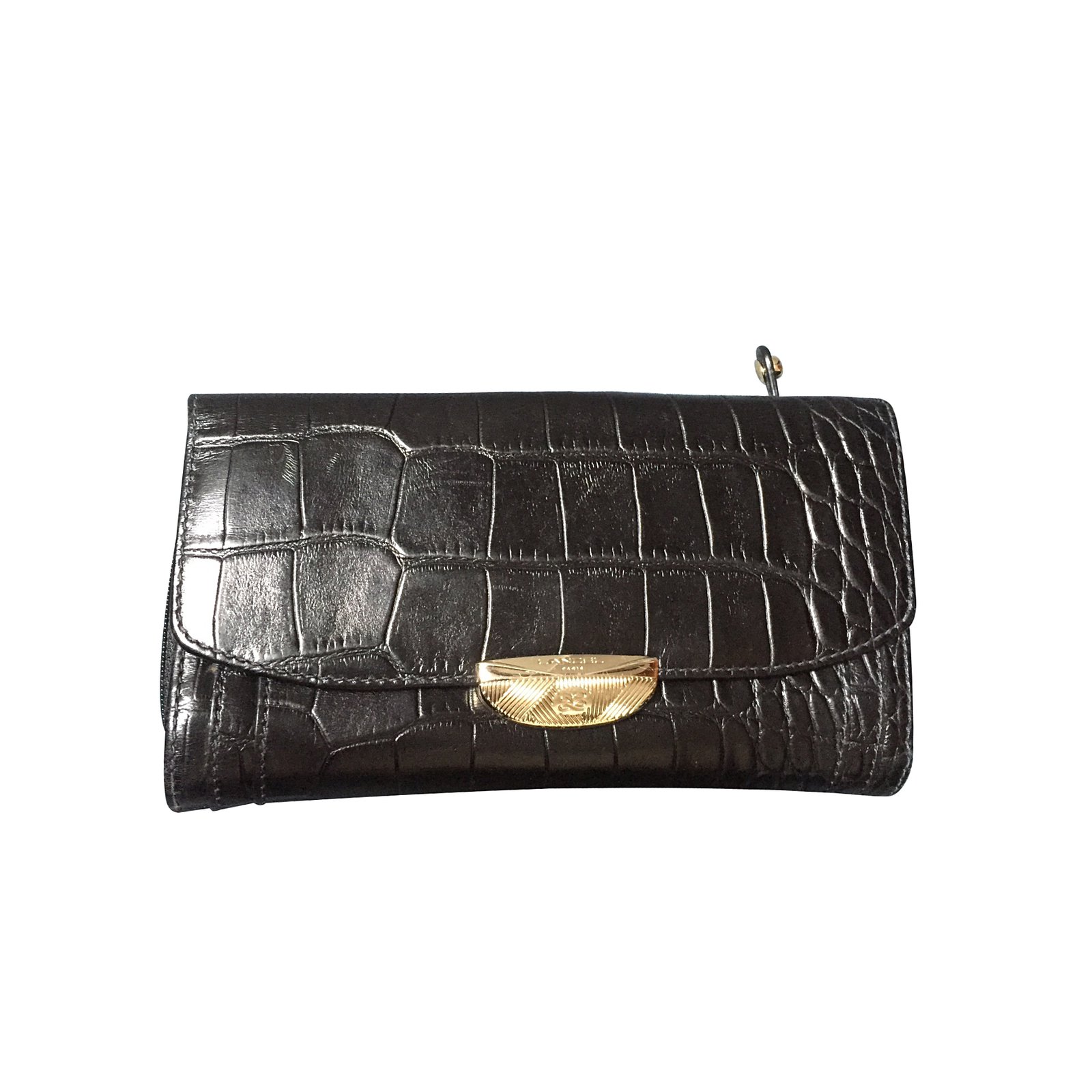 Lancel Wallets Black Leather ref.5701 - Joli Closet