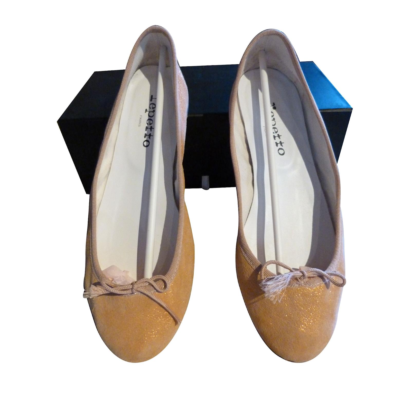 Repetto Ballet flats Pink Leather ref.13928 - Joli Closet