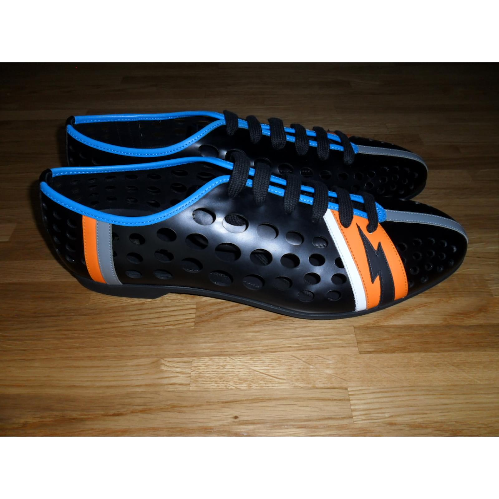 Prada lace up brand new summer lace up shoes Multiple colors Leather ...