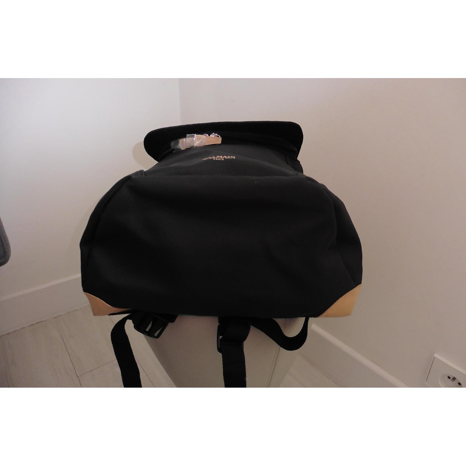 Balmain Backpacks Black Synthetic ref.19958 - Joli Closet