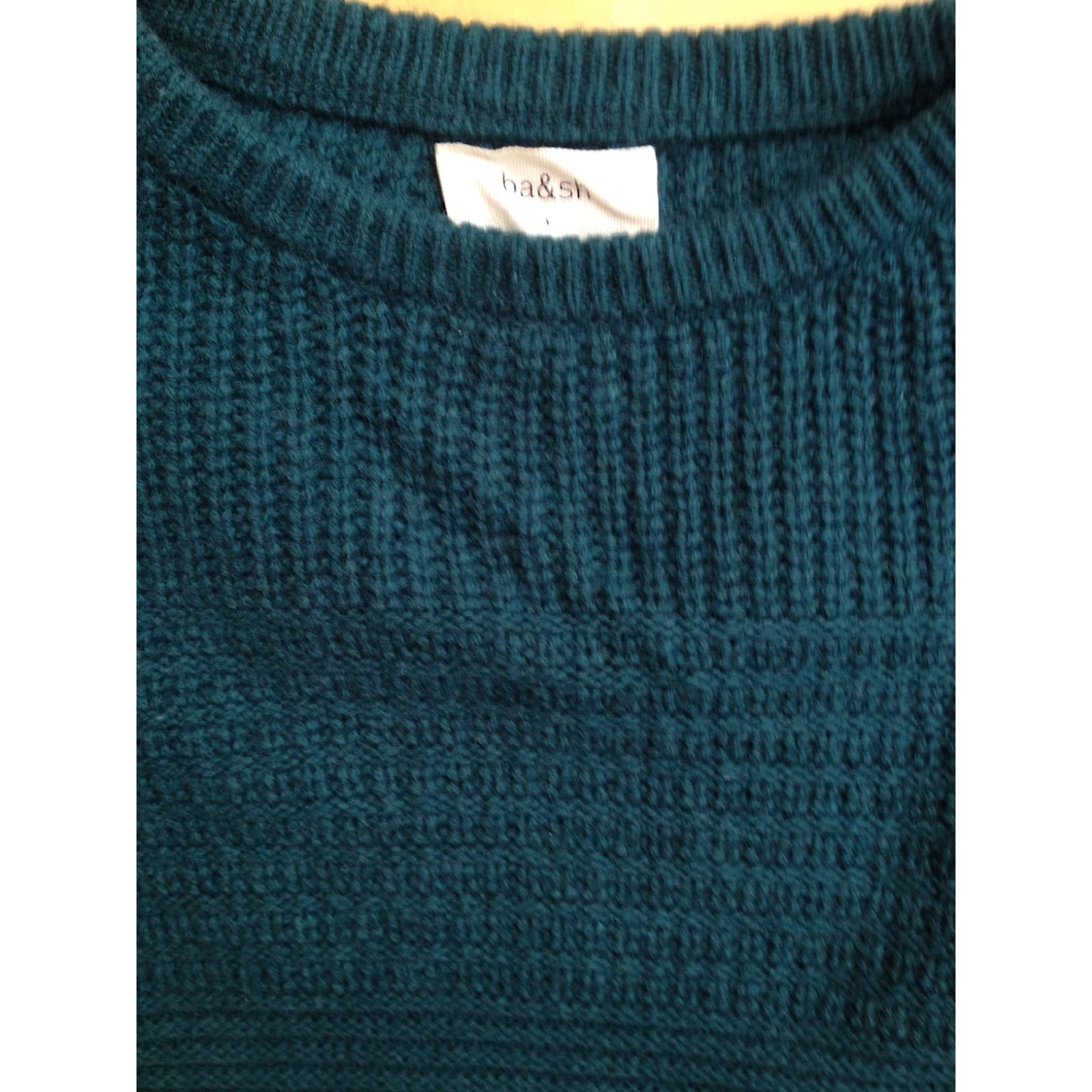 Bash pull Laine Vert ref.26001 - Joli Closet