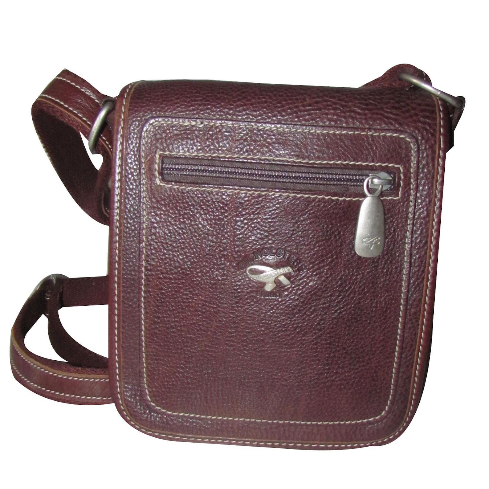Autre Marque 'Gil Holsters' Bag Brown Leather ref.27407 - Joli Closet