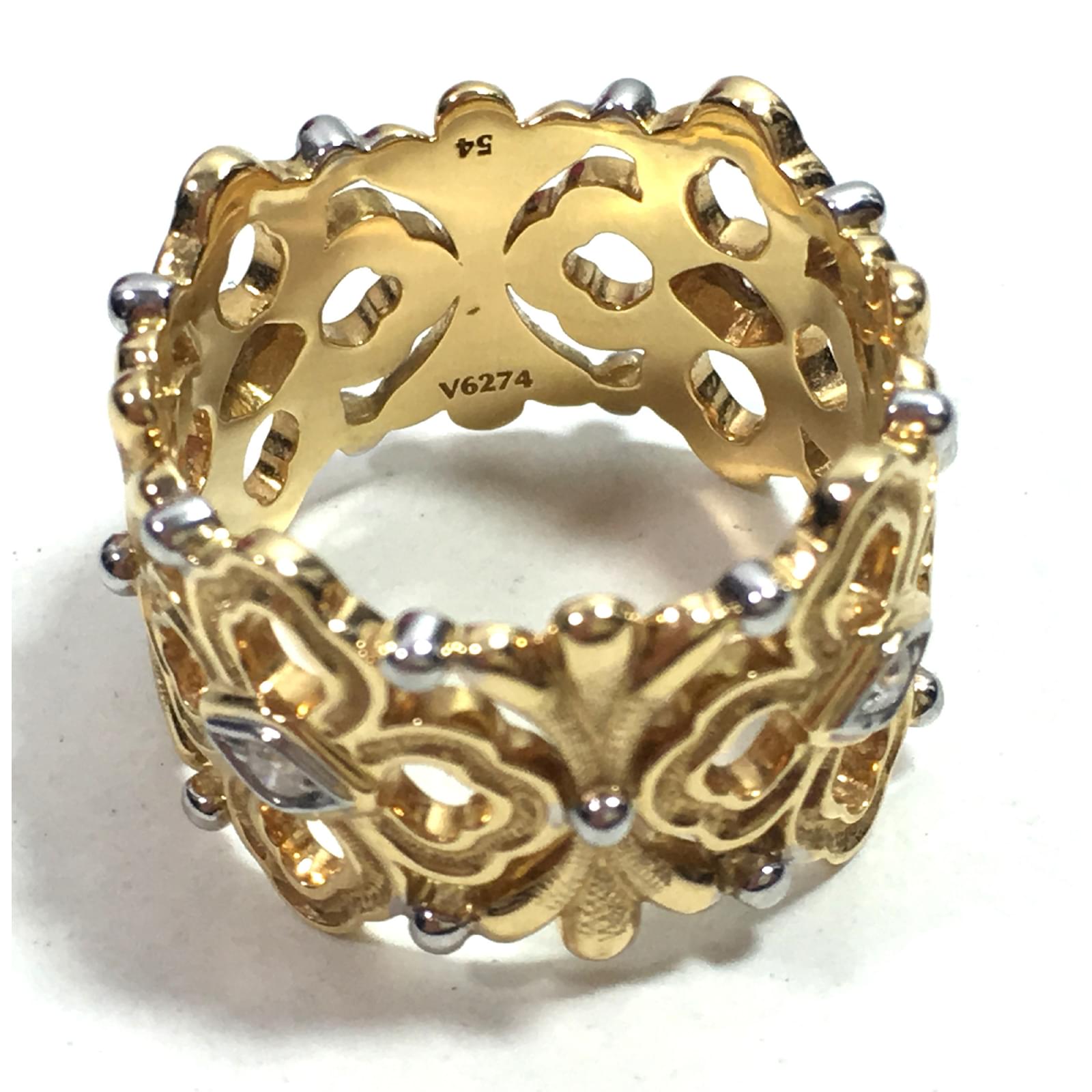 Buccellati Eternelle Opera Ring Golden Gold ref.28129 - Joli Closet