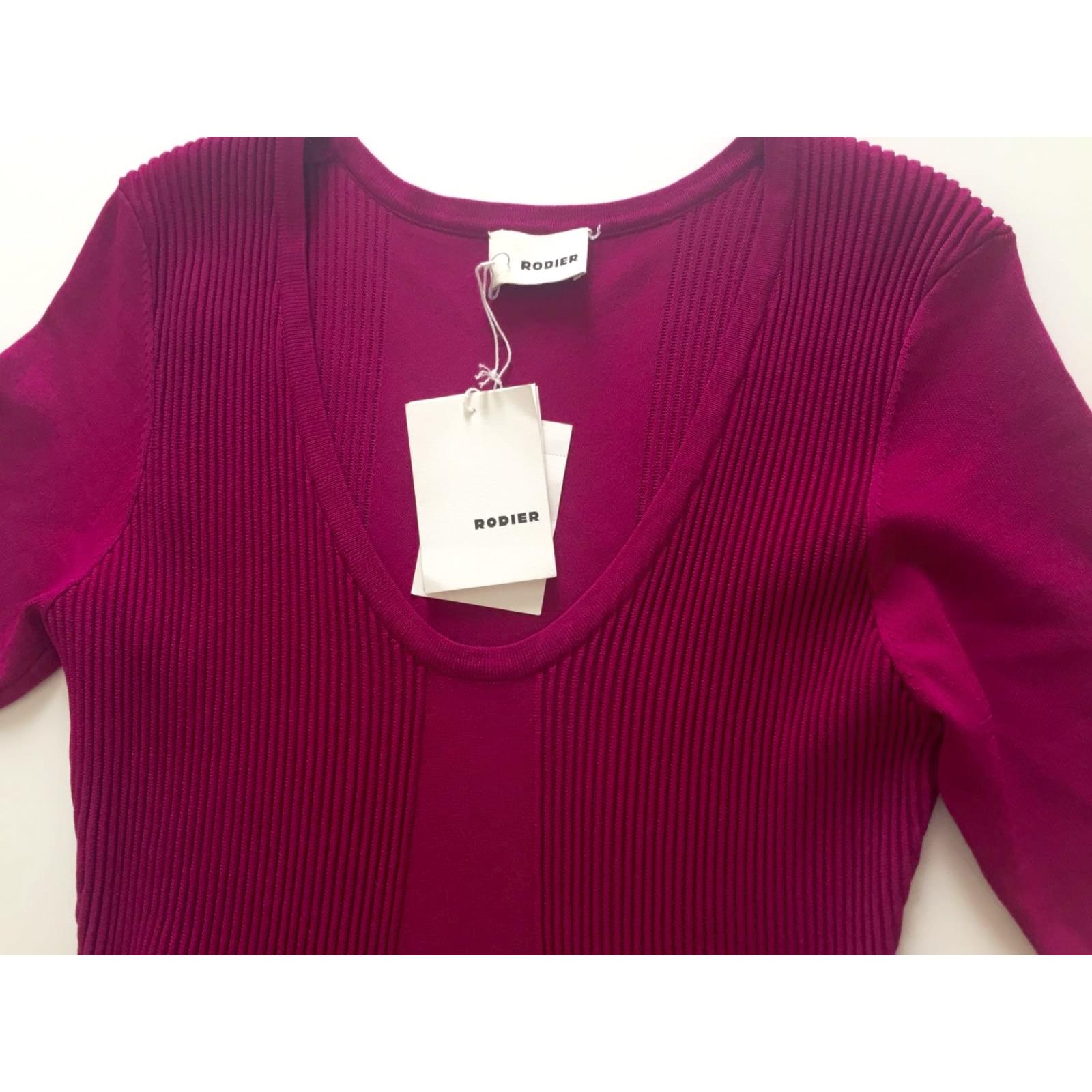 Rodier Dresses Pink Viscose ref.35297 - Joli Closet