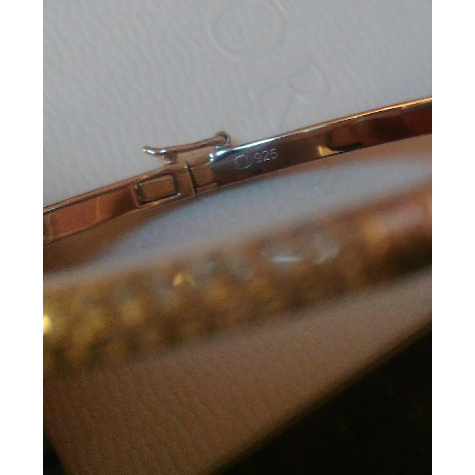 APM Monaco Bracelet Silvery Silver ref.35790 - Joli Closet