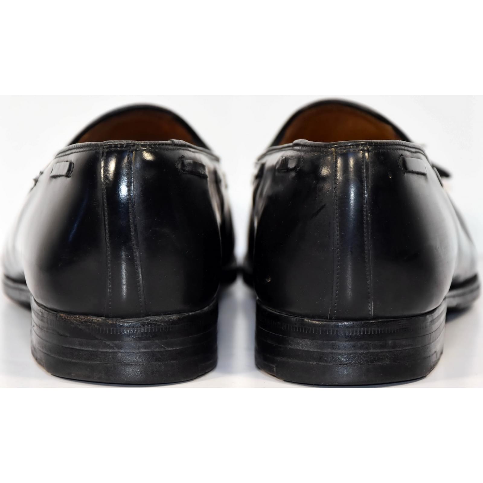 CHURCH'S MOCASSIN KEATS CUIR GLACE Noir ref.37506 - Joli Closet