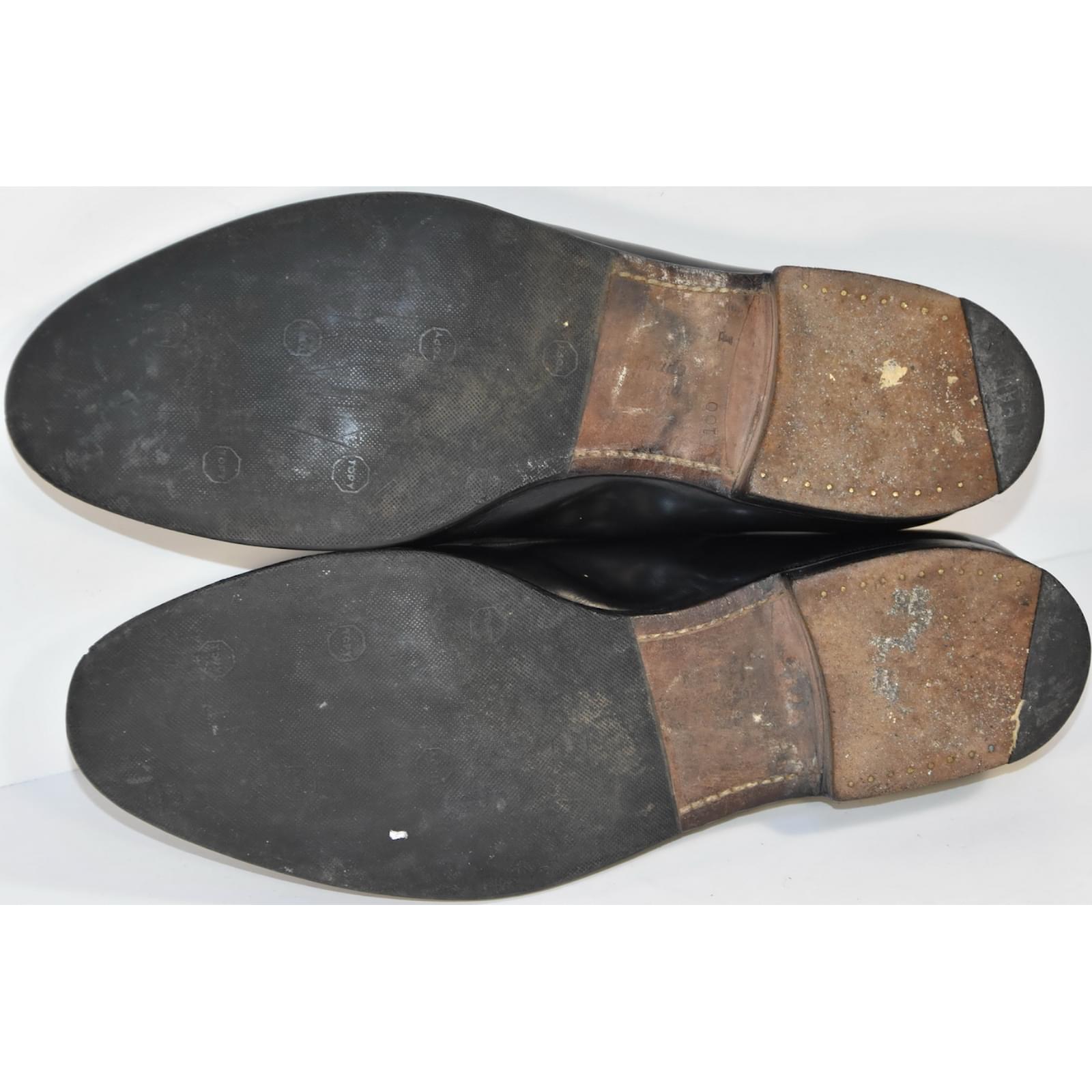 CHURCH'S MOCASSIN KEATS CUIR GLACE Noir ref.37506 - Joli Closet