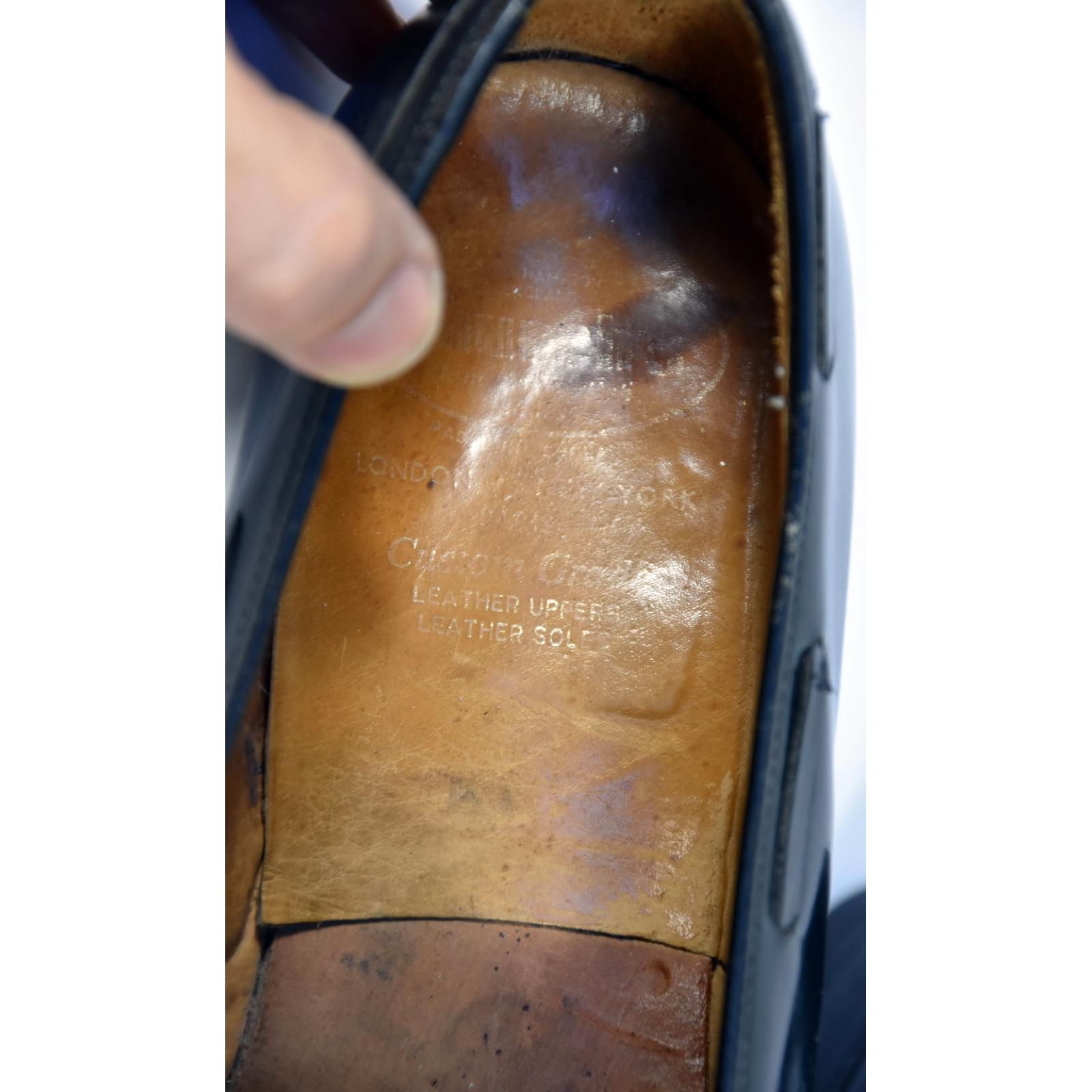 CHURCH'S MOCASSIN KEATS CUIR GLACE Noir ref.37506 - Joli Closet