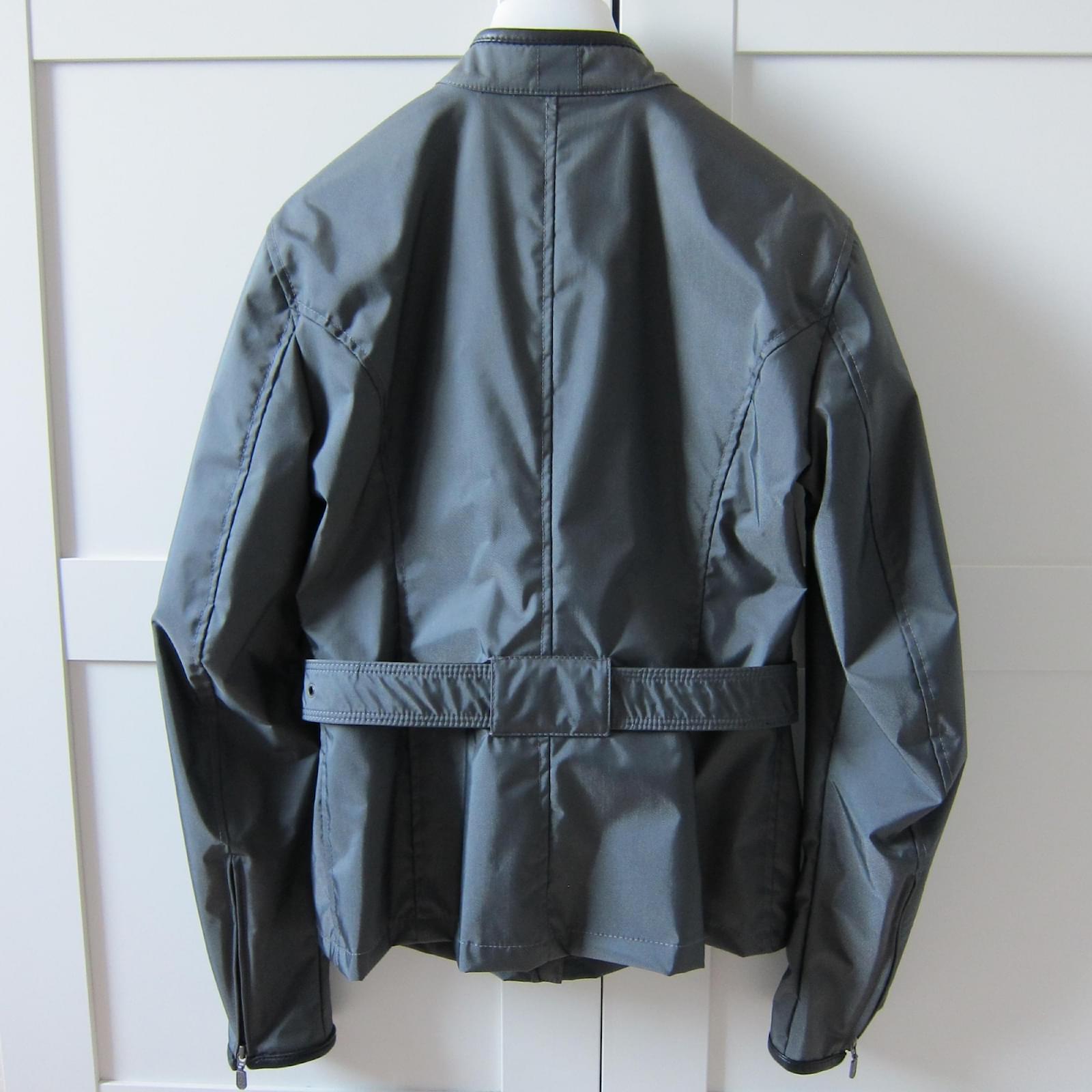Belstaff Jacket Grey Polyamide ref.39128 - Joli Closet