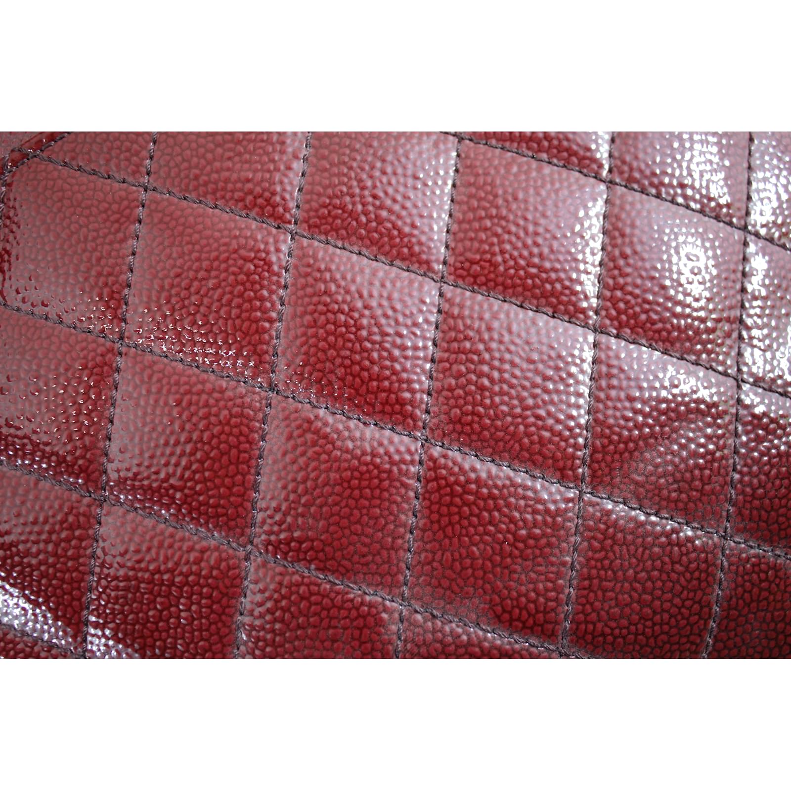 Chanel Shopper 2.55 Red Patent leather ref.39383 - Joli Closet