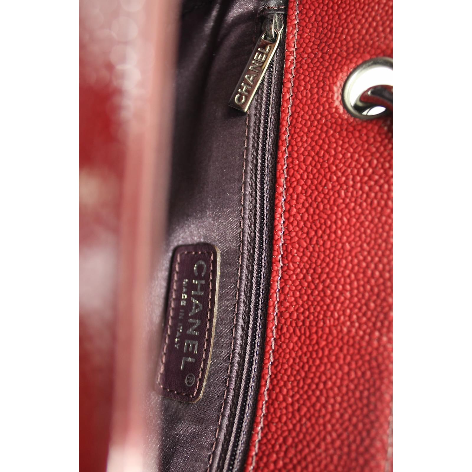 Chanel Shopper 2.55 Red Patent leather ref.39383 - Joli Closet