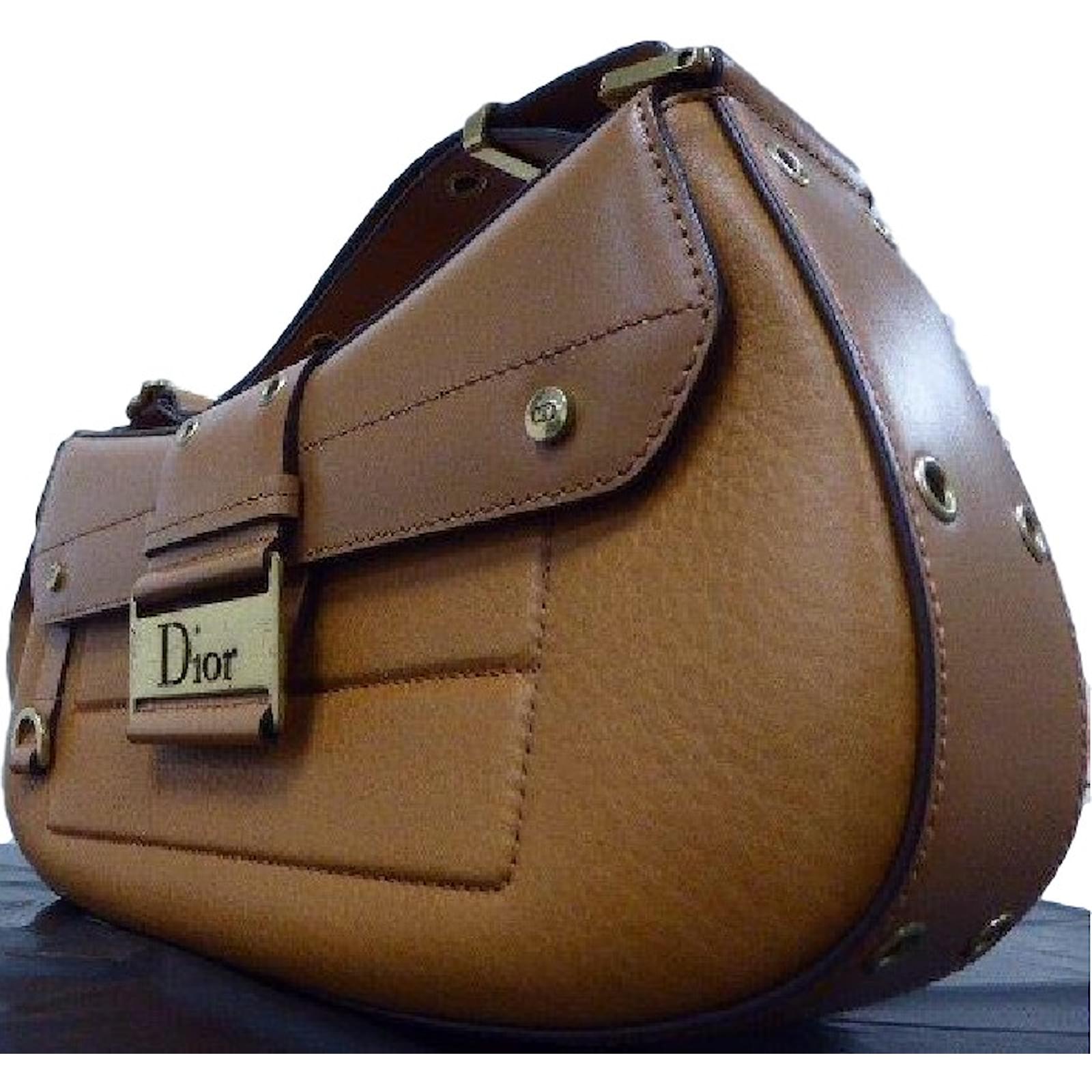 Dior Handbag Caramel Leather ref.40049 - Joli Closet