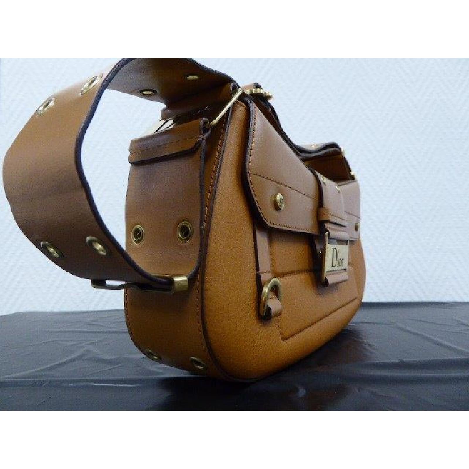 Dior Handbag Caramel Leather ref.40049 - Joli Closet