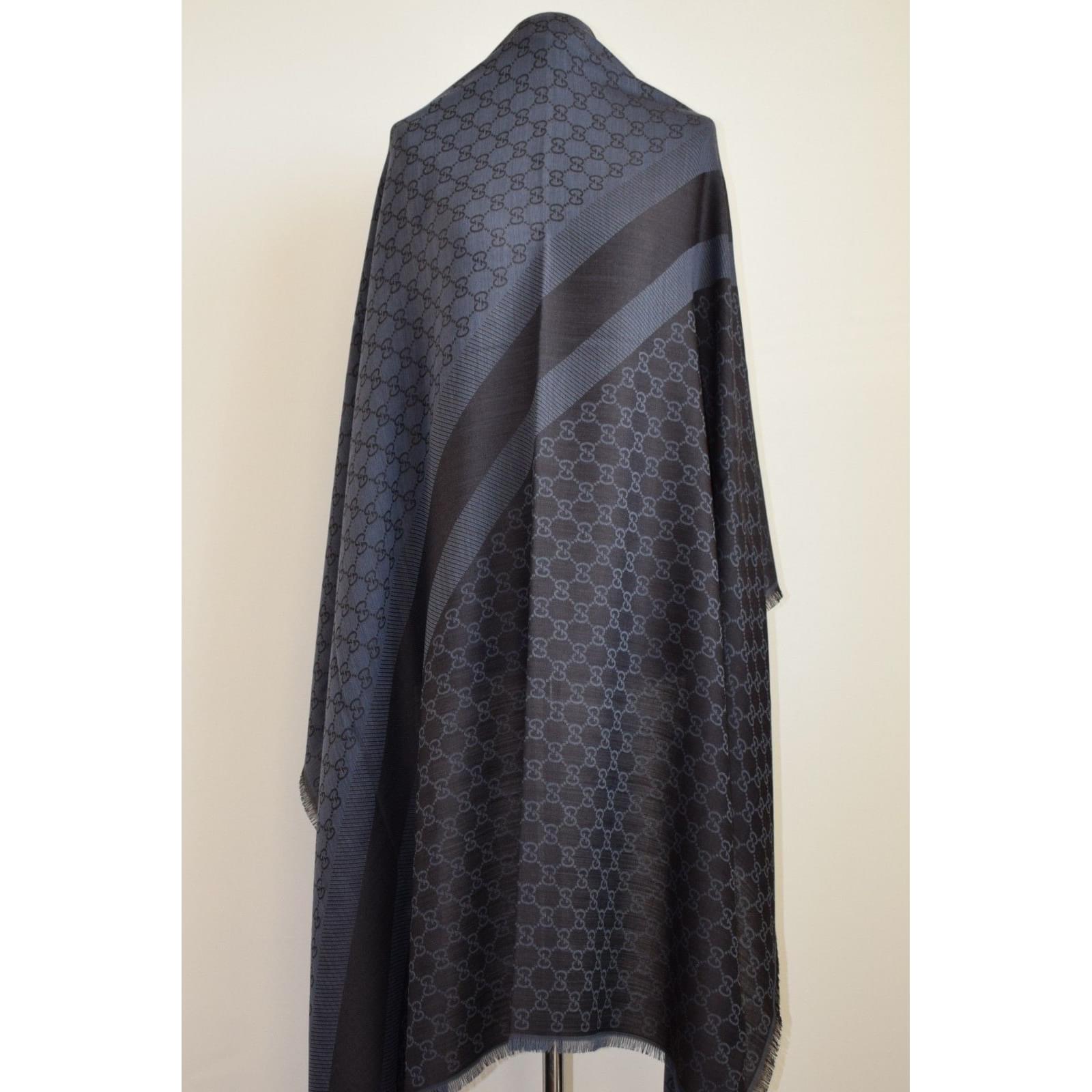 Gucci ggweb new stole Multiple colors Silk Wool ref.43573 - Joli Closet