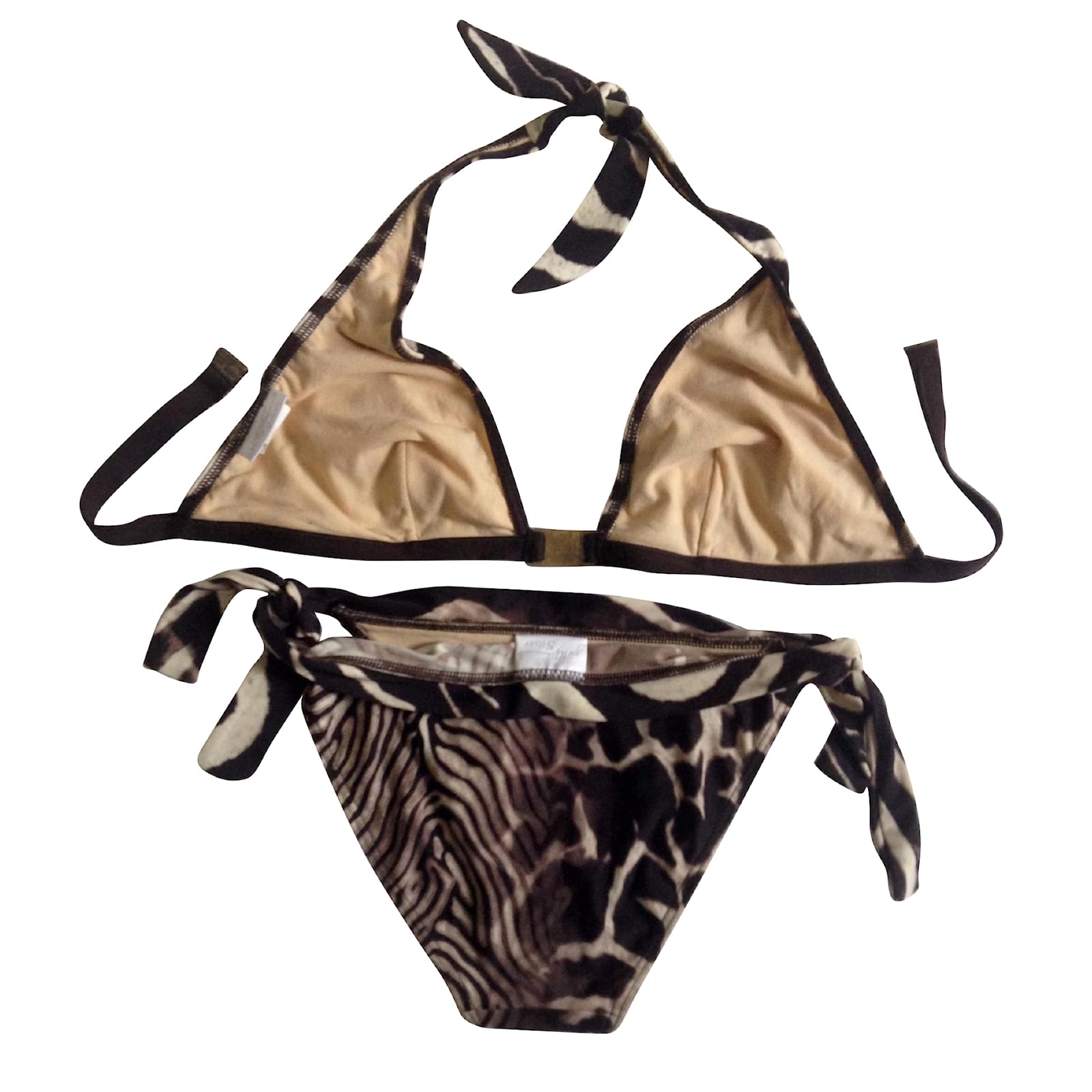Autre Marque Maillot de bain Polyamide Imprimé Zèbre ref.43881 - Joli ... Autre Marque Maillot de bain Polyamide Imprimé Zèbre ref.43881 - Joli ...