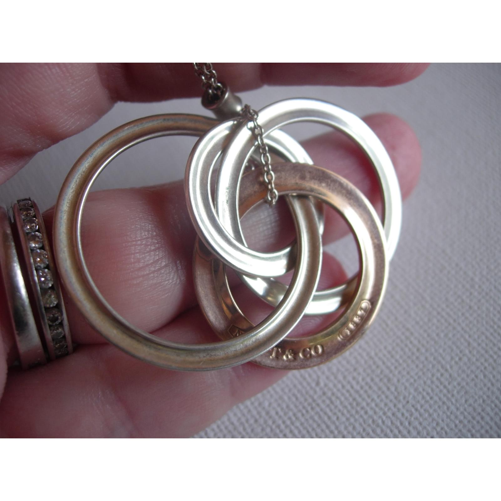 Tiffany & Co 1837 en argent 925 et Rubedo Metal (alliage de cuivre ...