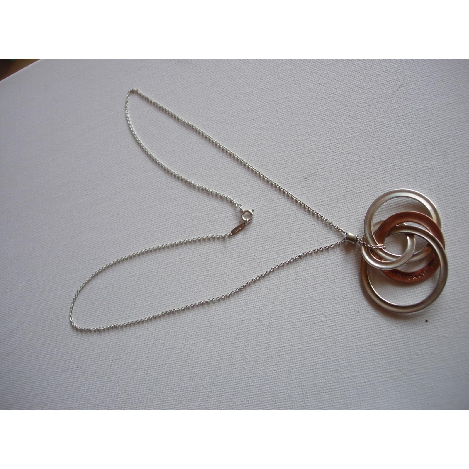 Tiffany & Co 1837 en argent 925 et Rubedo Metal (alliage de cuivre ...