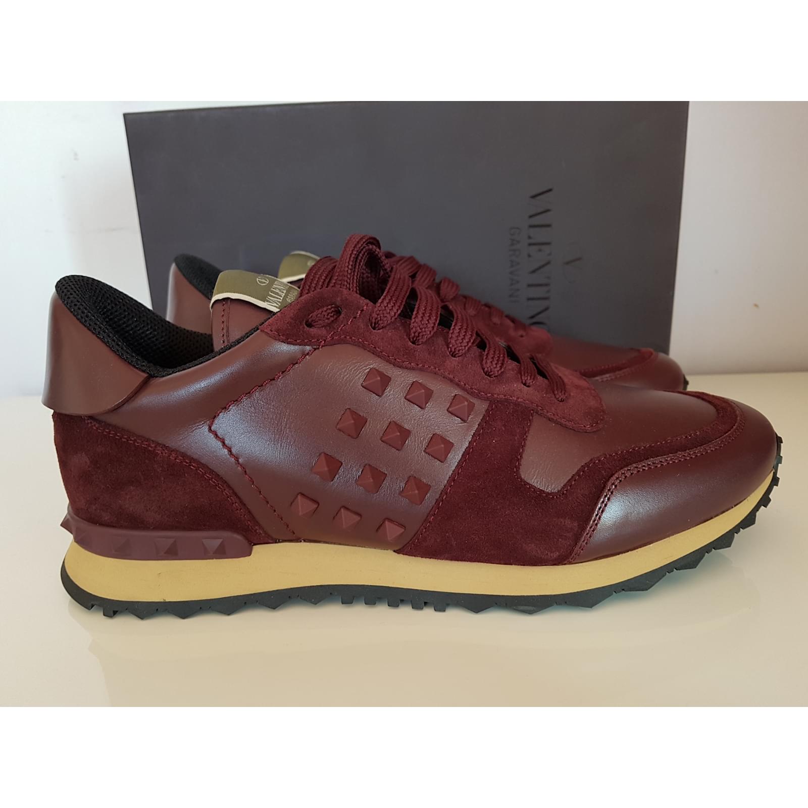 Valentino Garavani Baskets homme Suede Cuir ref.49109 - Joli Closet