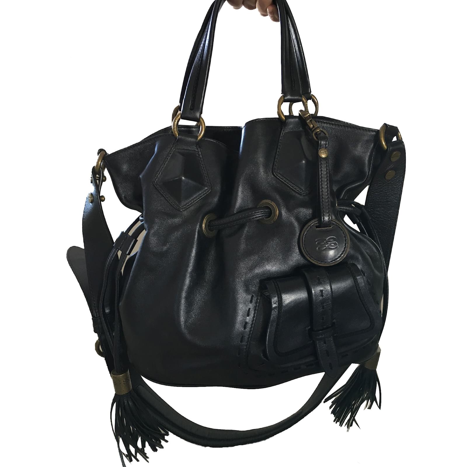 Lancel Premier flirt édition limitée Cuir Noir ref.49369 - Joli Closet