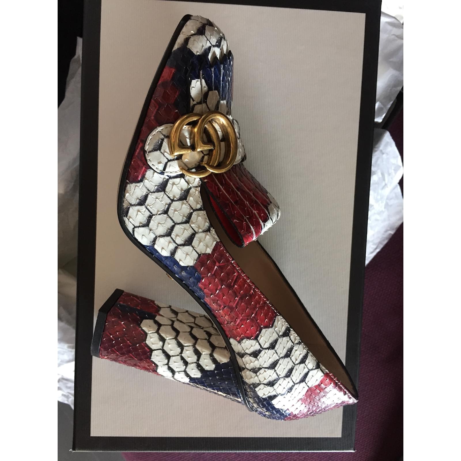 Gucci Marmont Multiple colors Python ref.49520 - Joli Closet