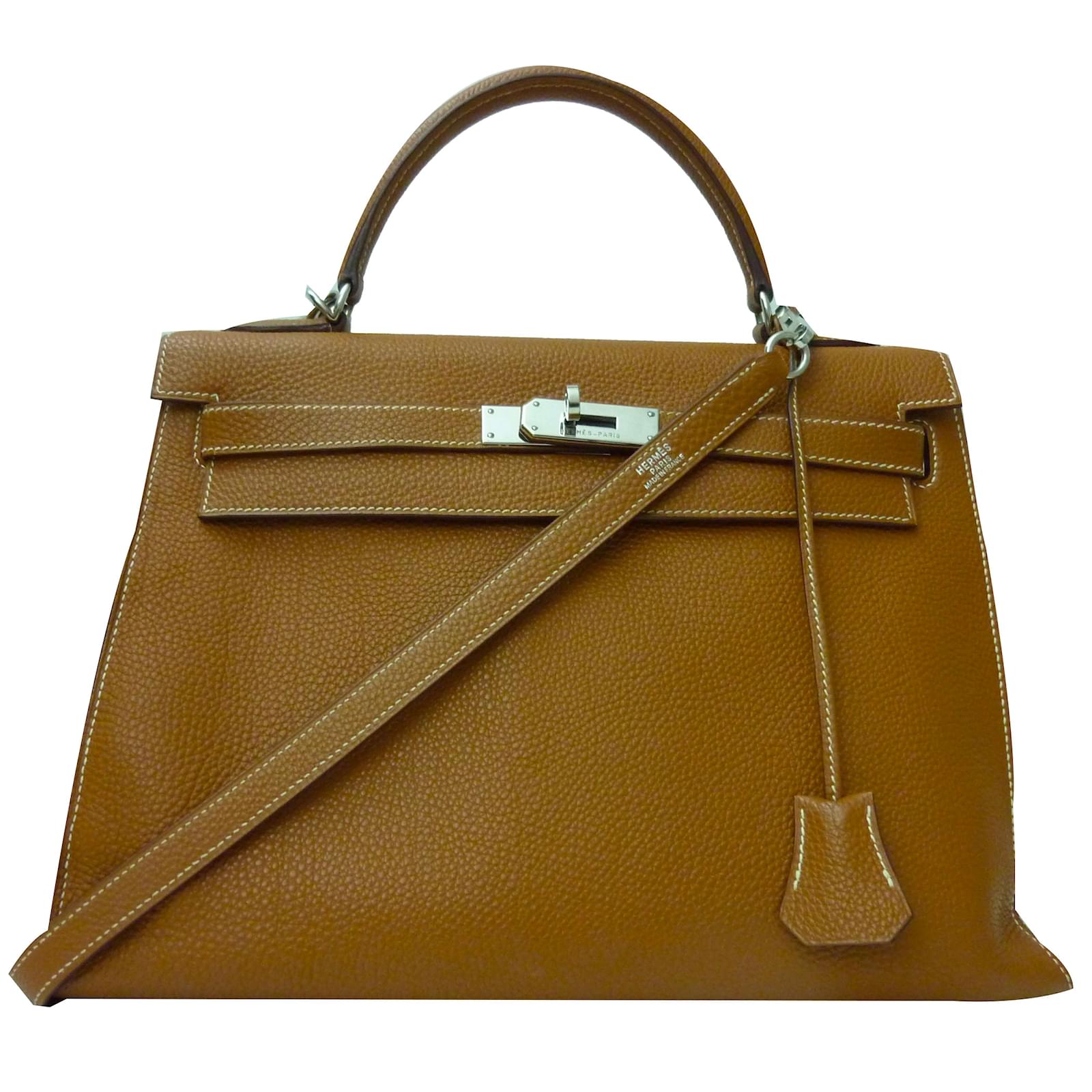 Herm s Kelly 32 Sellier Togo Caramel Leather Ref 53290 Joli Closet herm-s-kelly-32-sellier-togo-caramel-leather-ref-53290-joli-closet