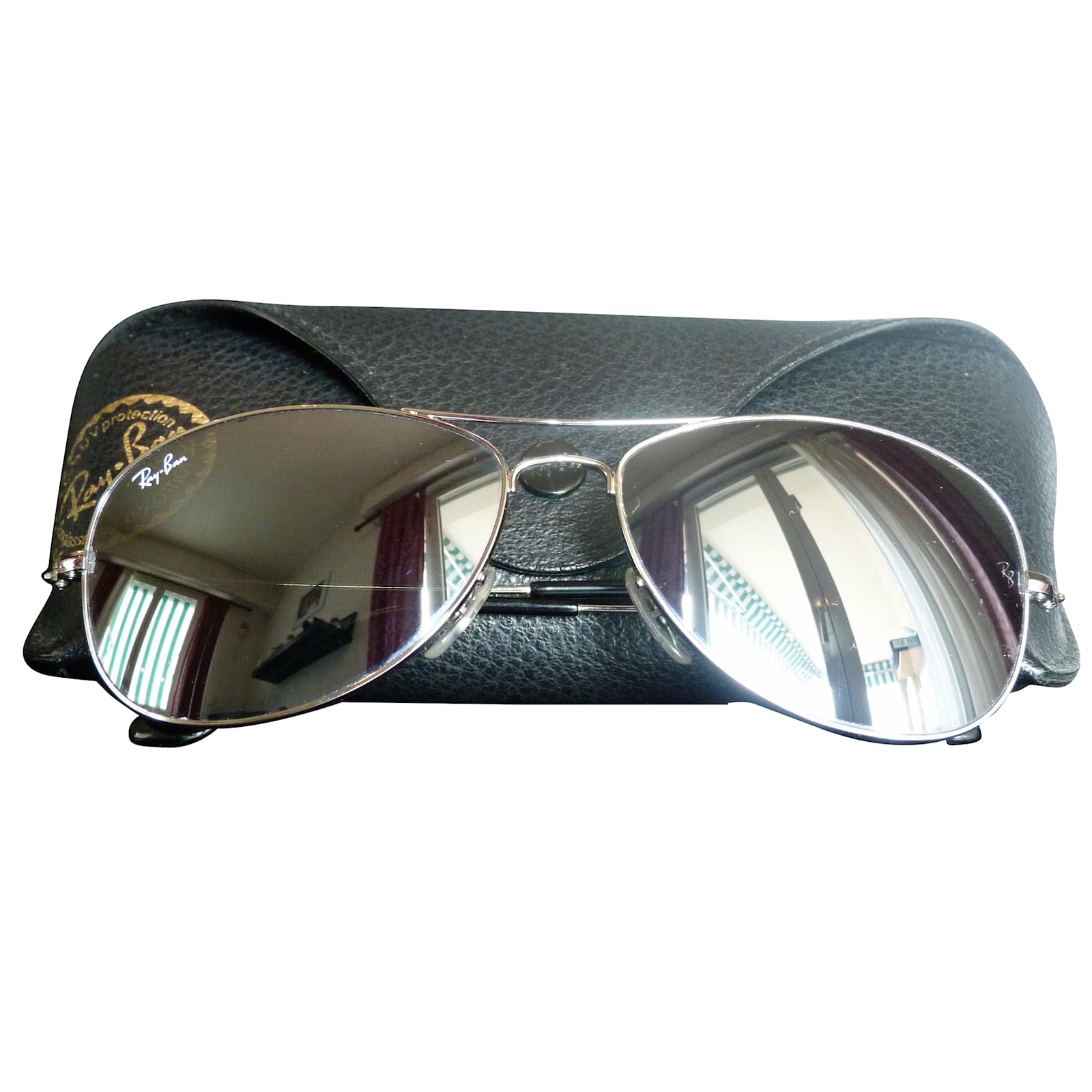 Ray-Ban Cockpit Miroirs RB 3362 003/40 Silvery Steel ref.57520 - Joli ...