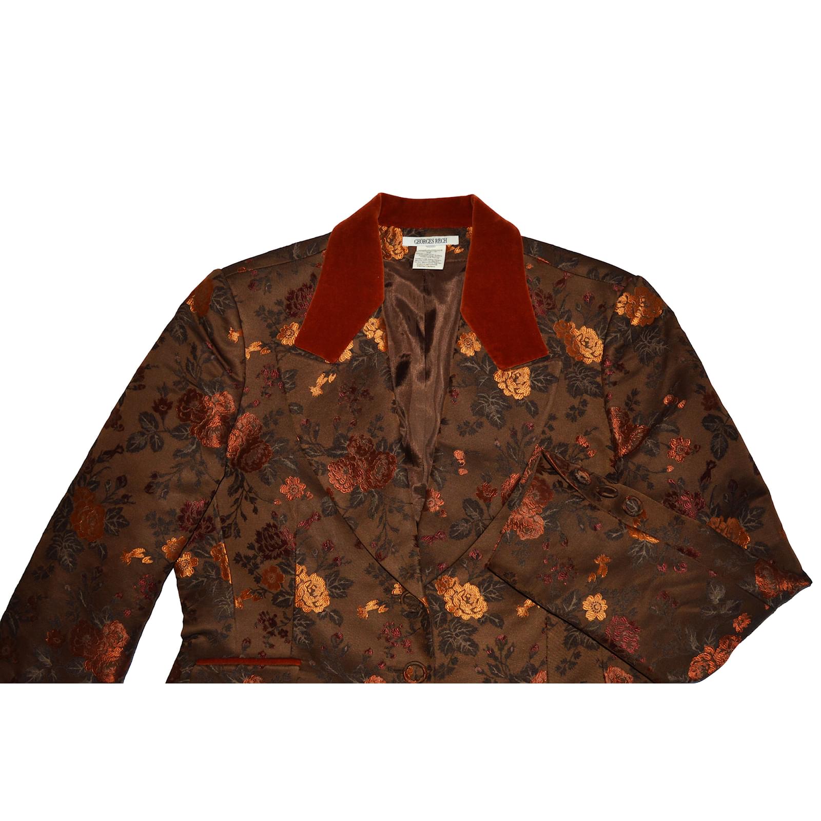 Georges Rech Jackets Multiple colors Wool Acetate ref.62365 - Joli Closet