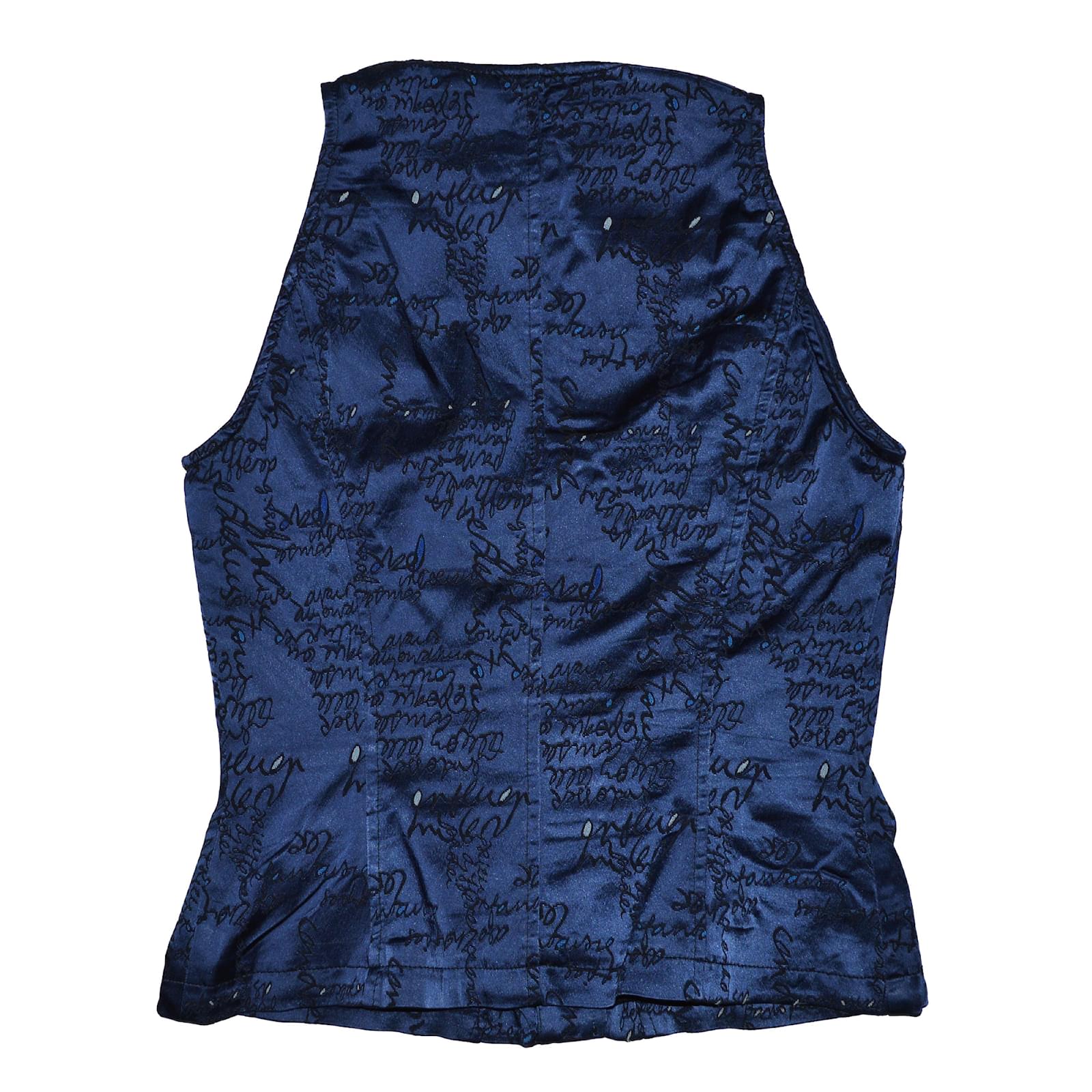 Christian Lacroix Tops Blue Polyamide ref.64245 - Joli Closet