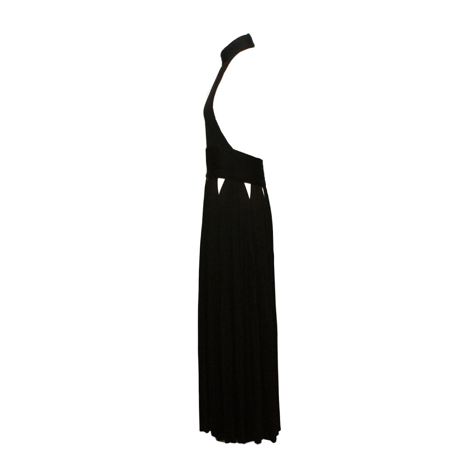 Givenchy Robe cocktail Viscose Noir ref.67432 - Joli Closet