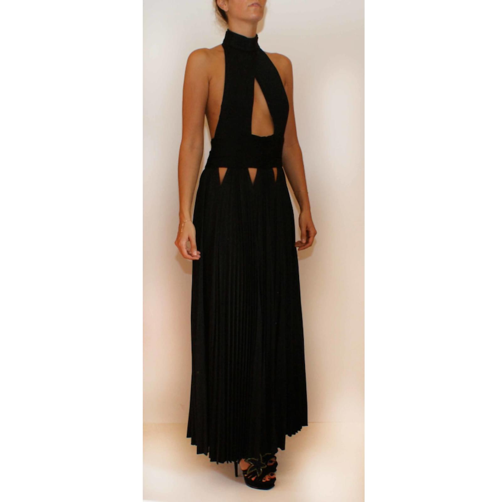 Givenchy Robe cocktail Viscose Noir ref.67432 - Joli Closet