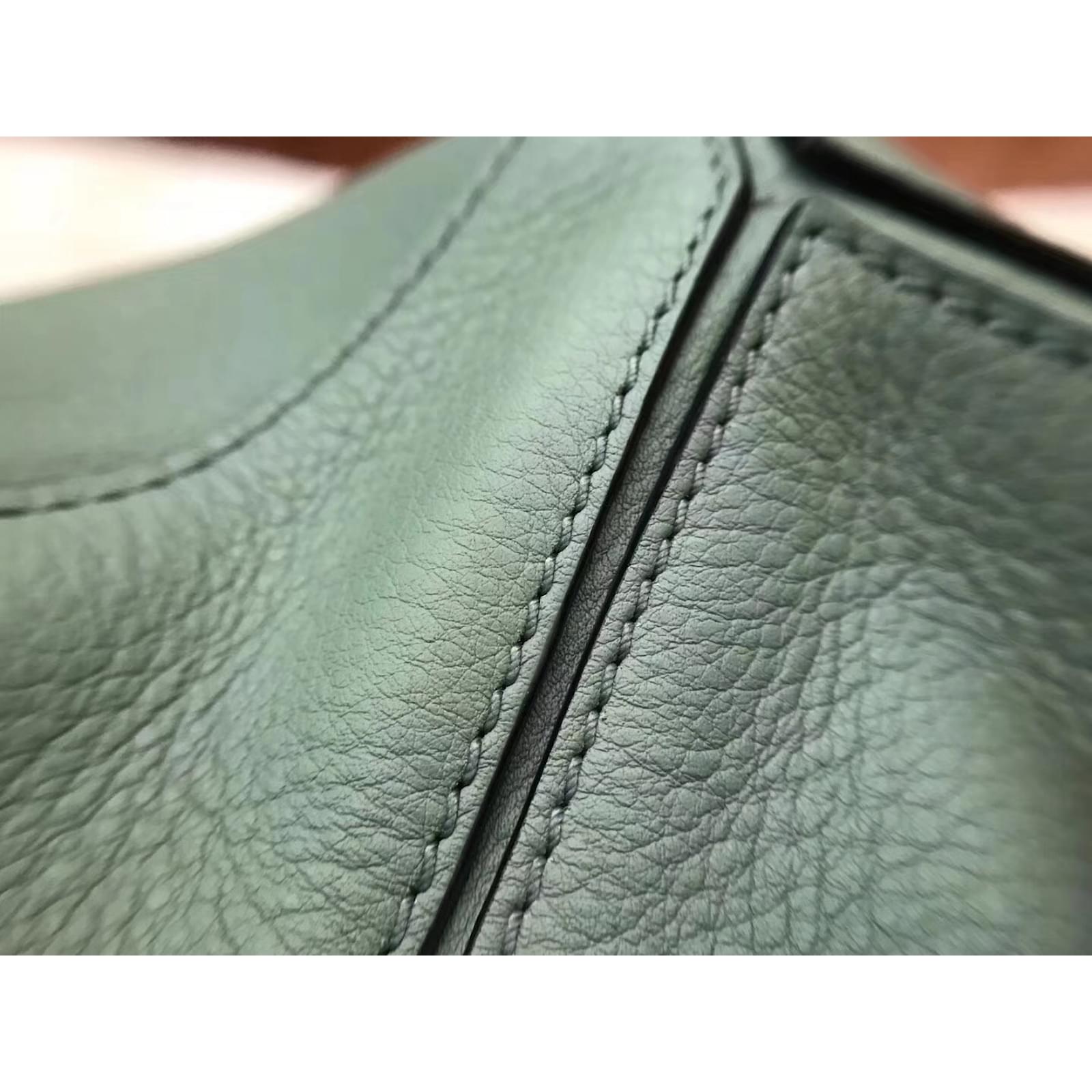 Loewe Sac Puzzle Cuir Vert ref.68566 - Joli Closet