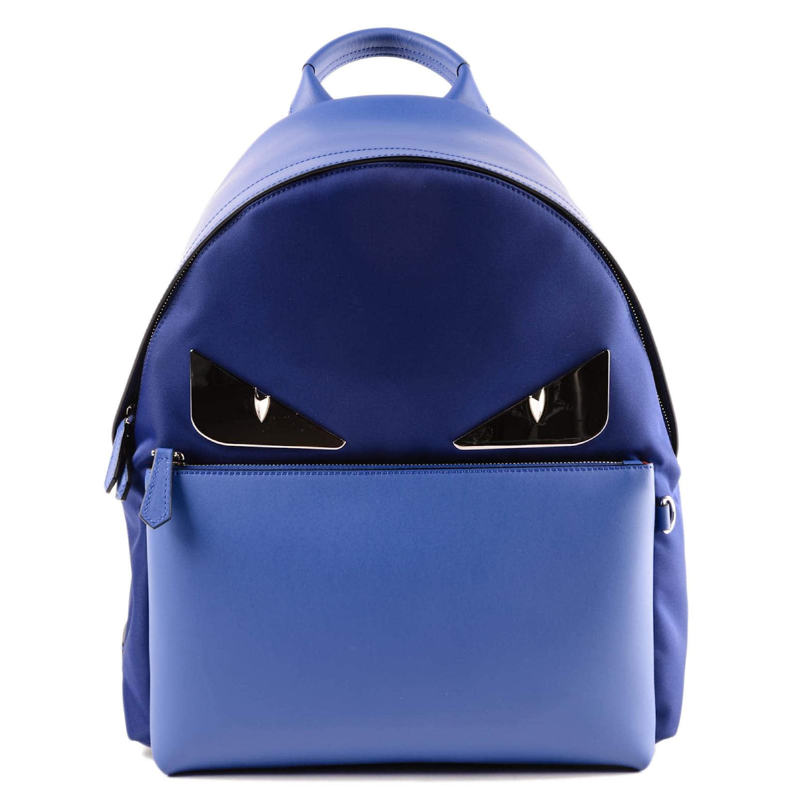 Fendi Backpack Blue ref.74052 - Joli Closet