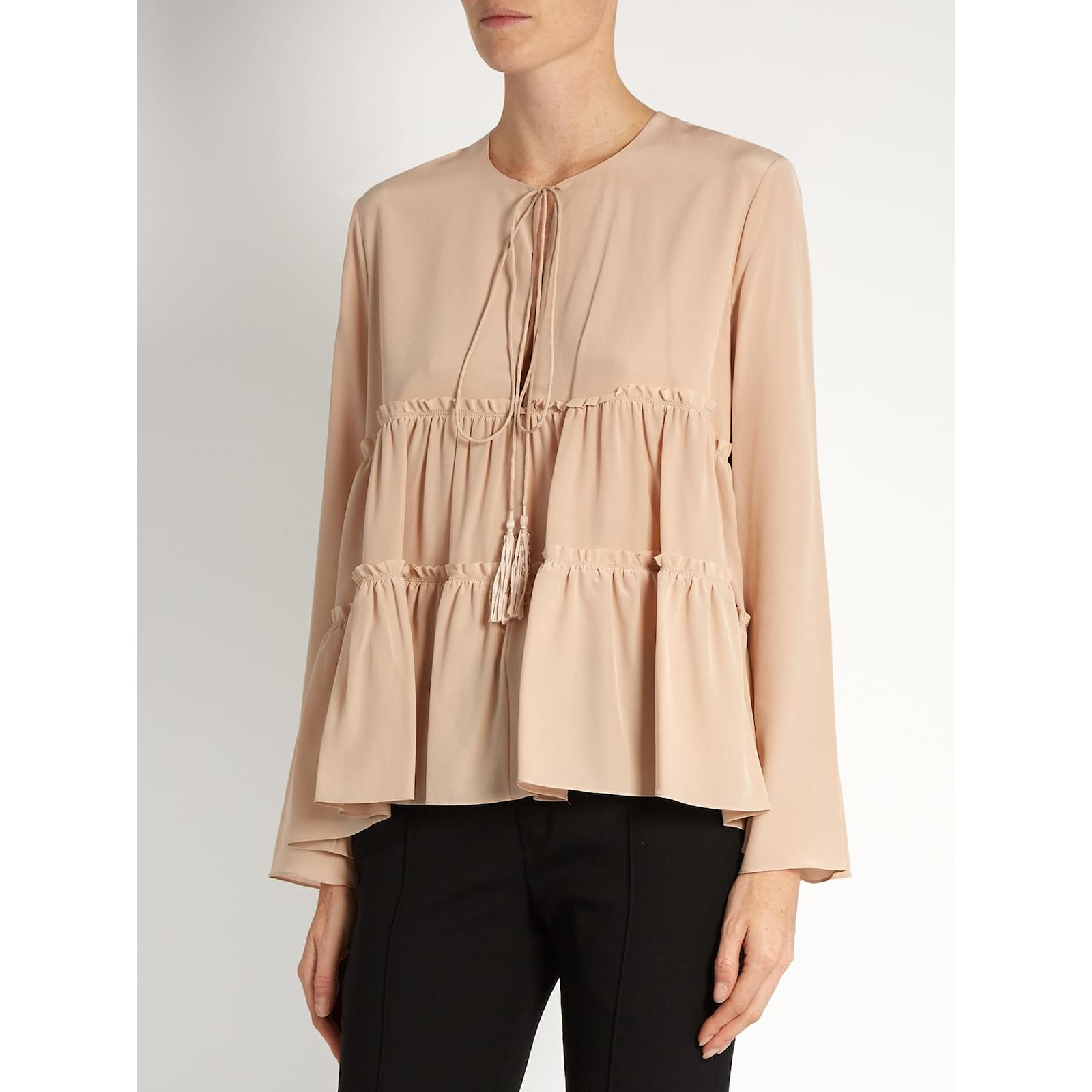 Chloé Tops Pink Silk ref.75668 - Joli Closet