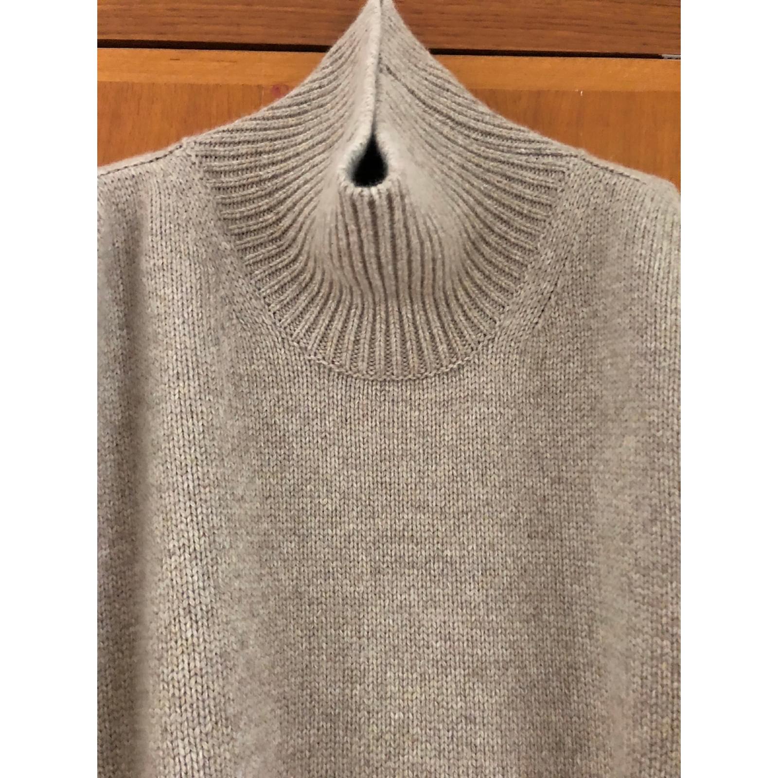 Céline Knitwear Beige Cashmere ref.79128 - Joli Closet