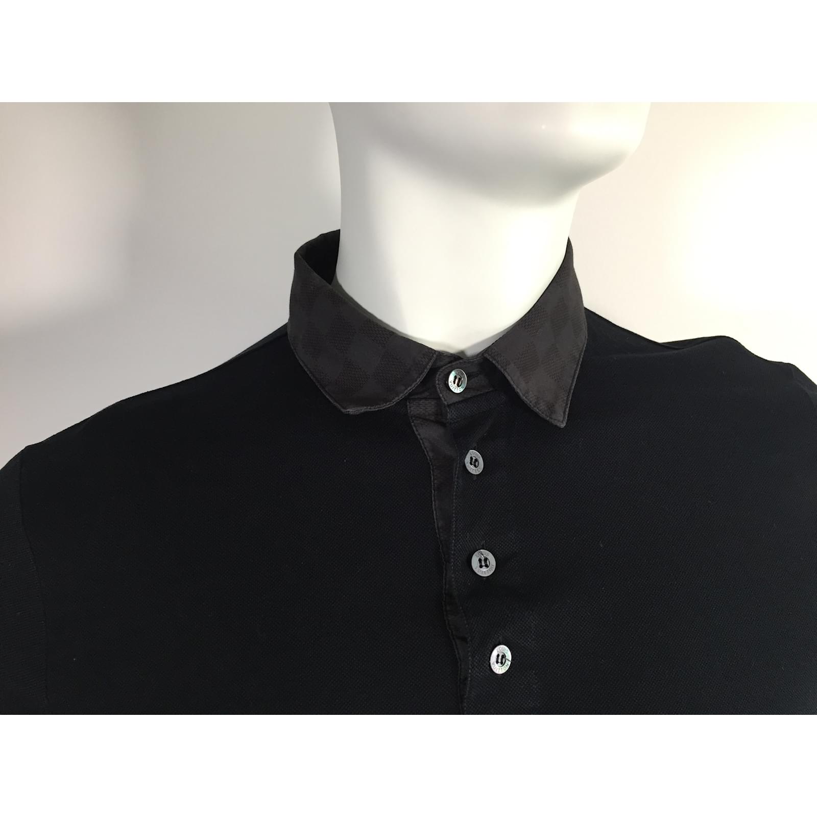 Louis Vuitton Polos Black Cotton ref.79741 - Joli Closet