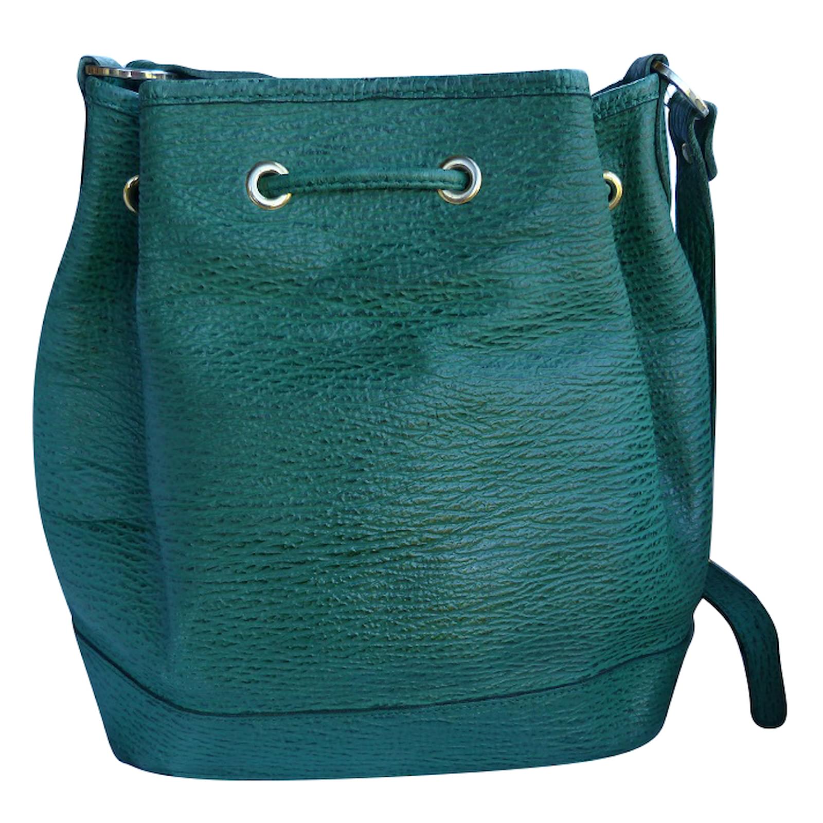 Longchamp Sacs à main Cuirs exotiques Vert ref.81593 - Joli Closet