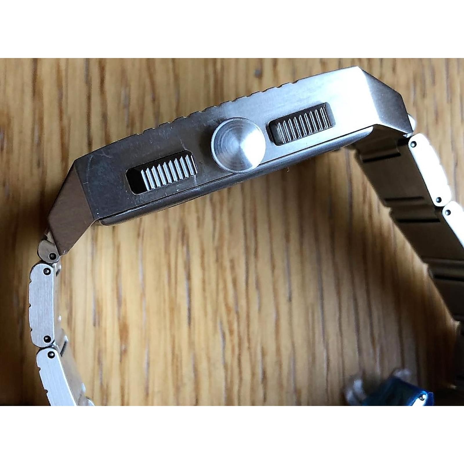 NOUVEAU GRAND CRONOGRAPHE POUR AZZARO MEN Acier Argenté ref.103432 ...