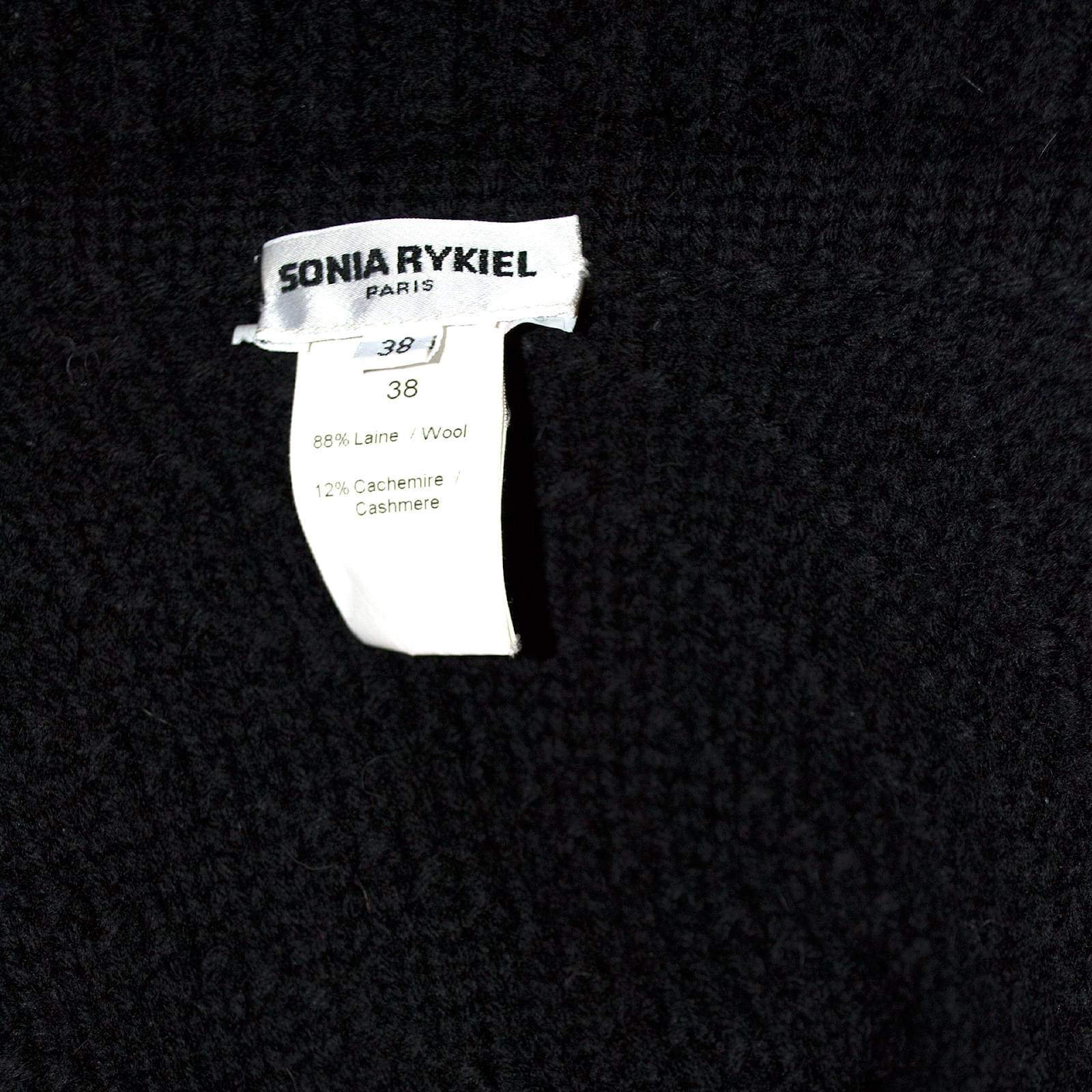 Sonia Rykiel Tricots Laine Noir ref.104405 - Joli Closet