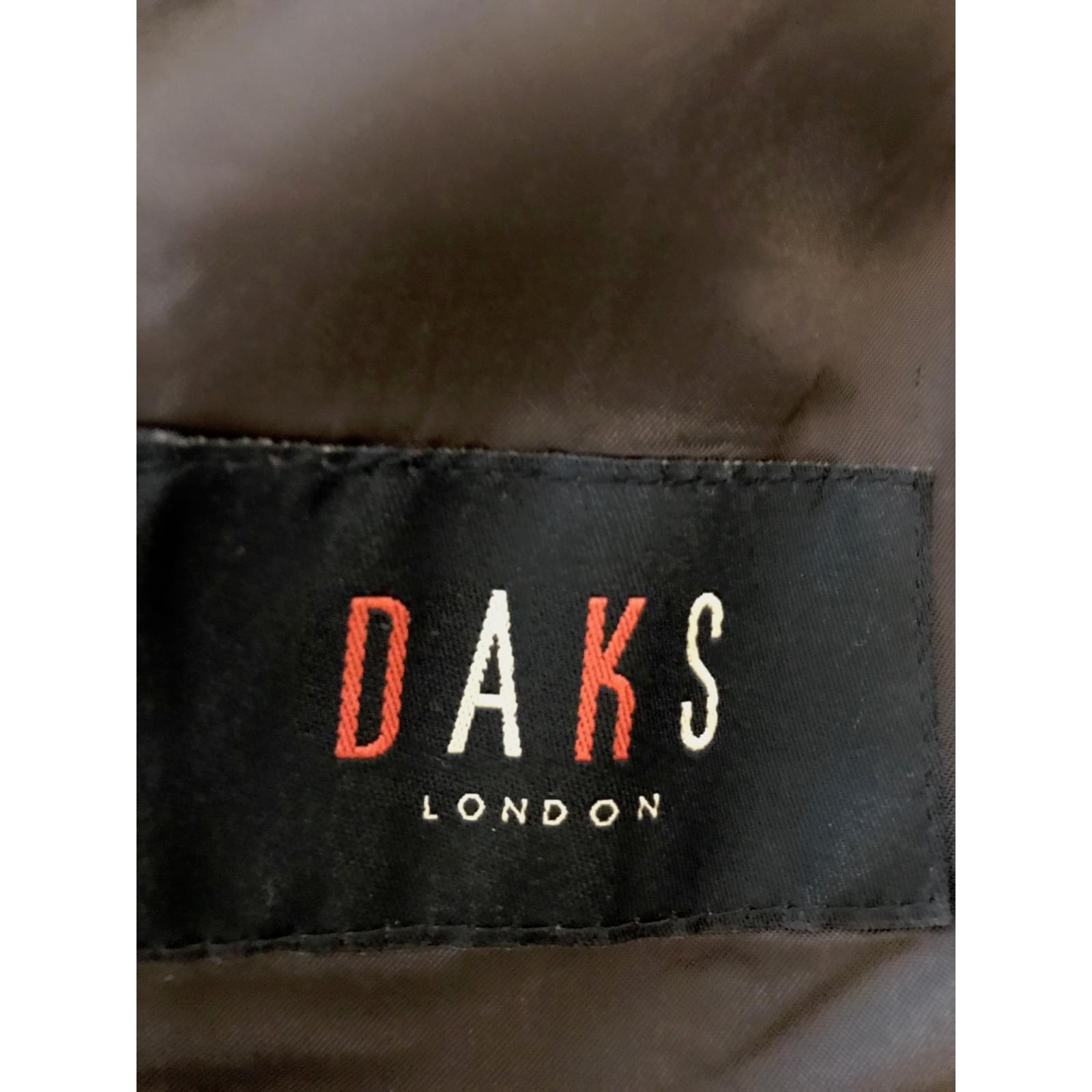 Daks Jackets Brown Cashmere Wool ref.105660 - Joli Closet