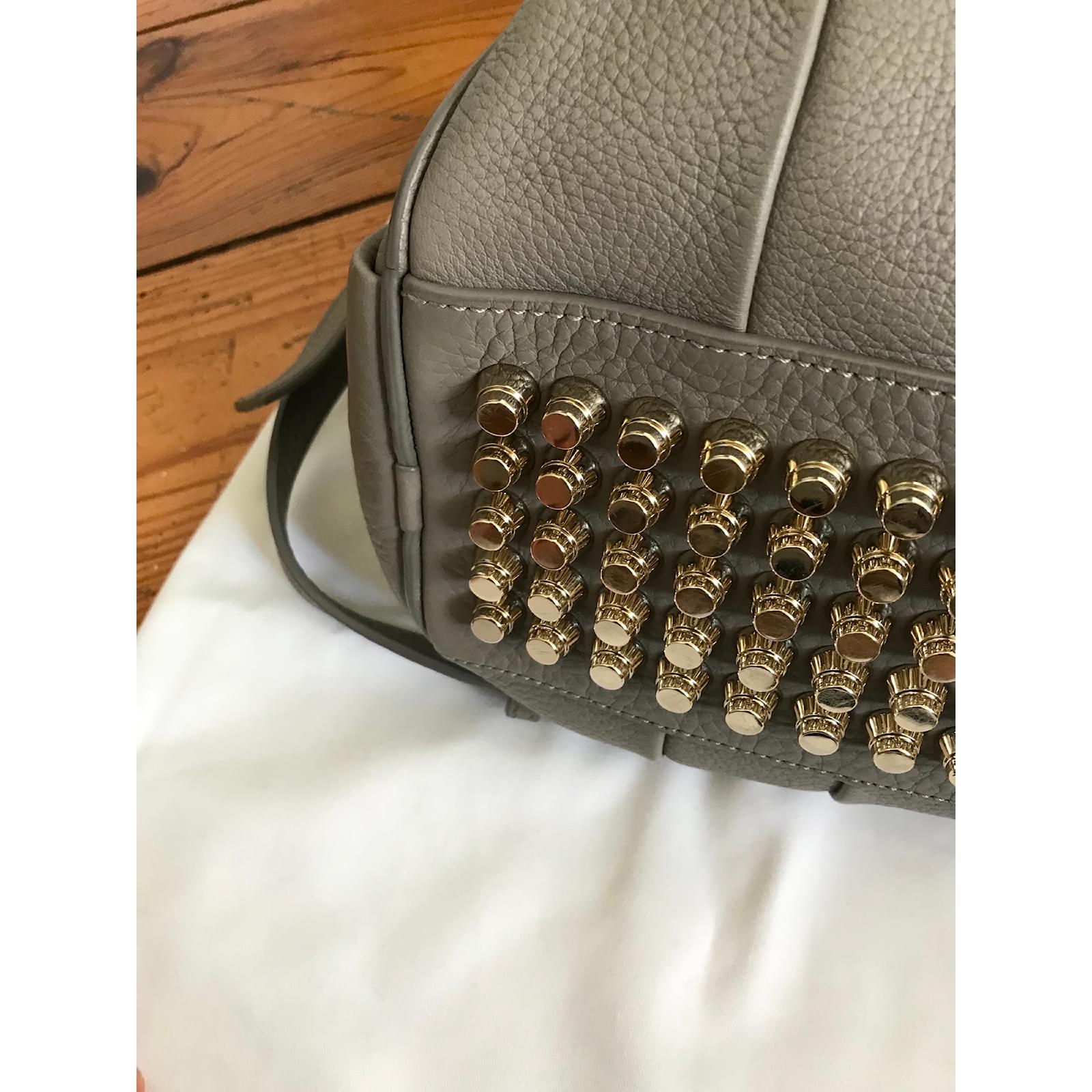 Alexander Wang Rocky Grey Leather ref.107814 - Joli Closet