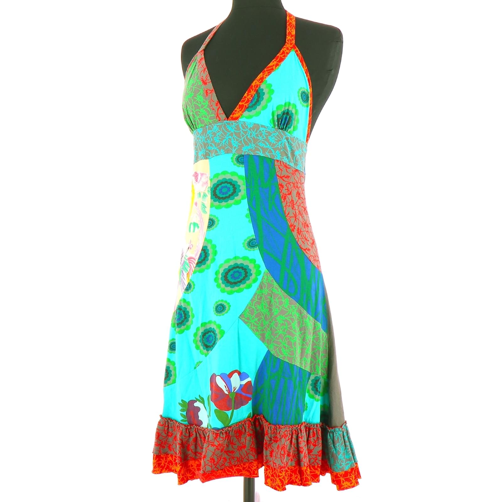 Desigual Robe Coton Multicolore ref.111327 - Joli Closet