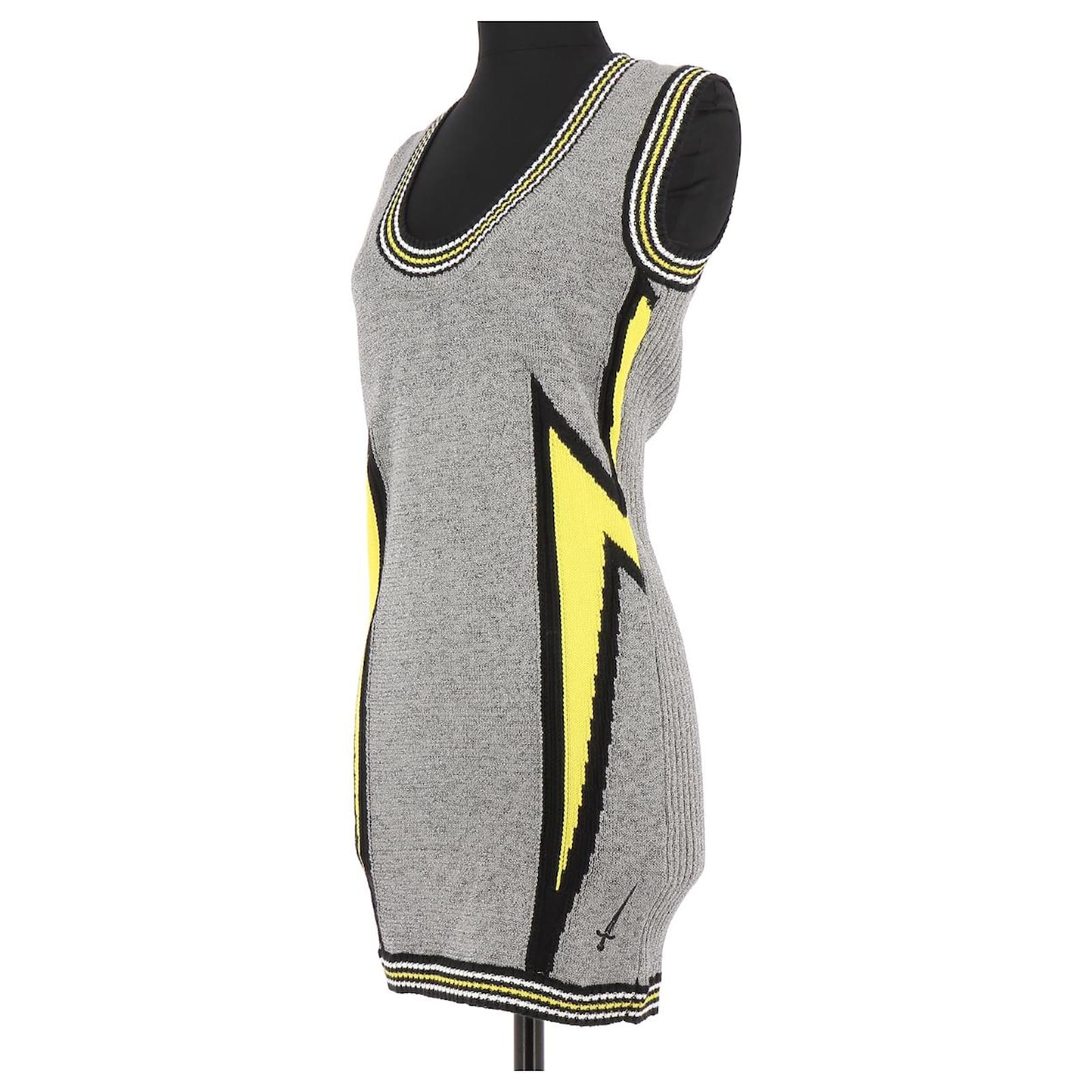 Jc De Castelbajac robe Grey Cotton ref.114780 - Joli Closet