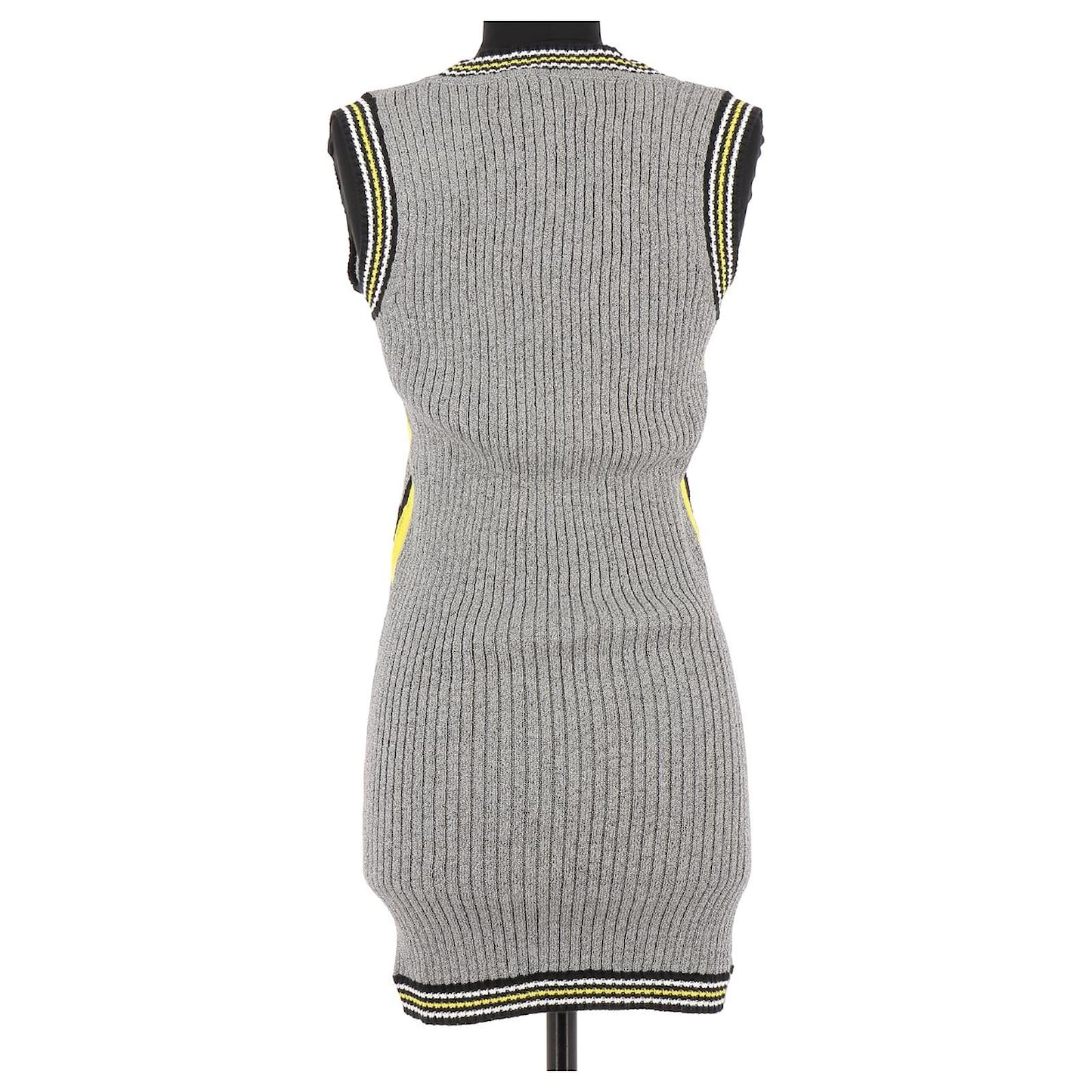 Jc De Castelbajac robe Grey Cotton ref.114780 - Joli Closet